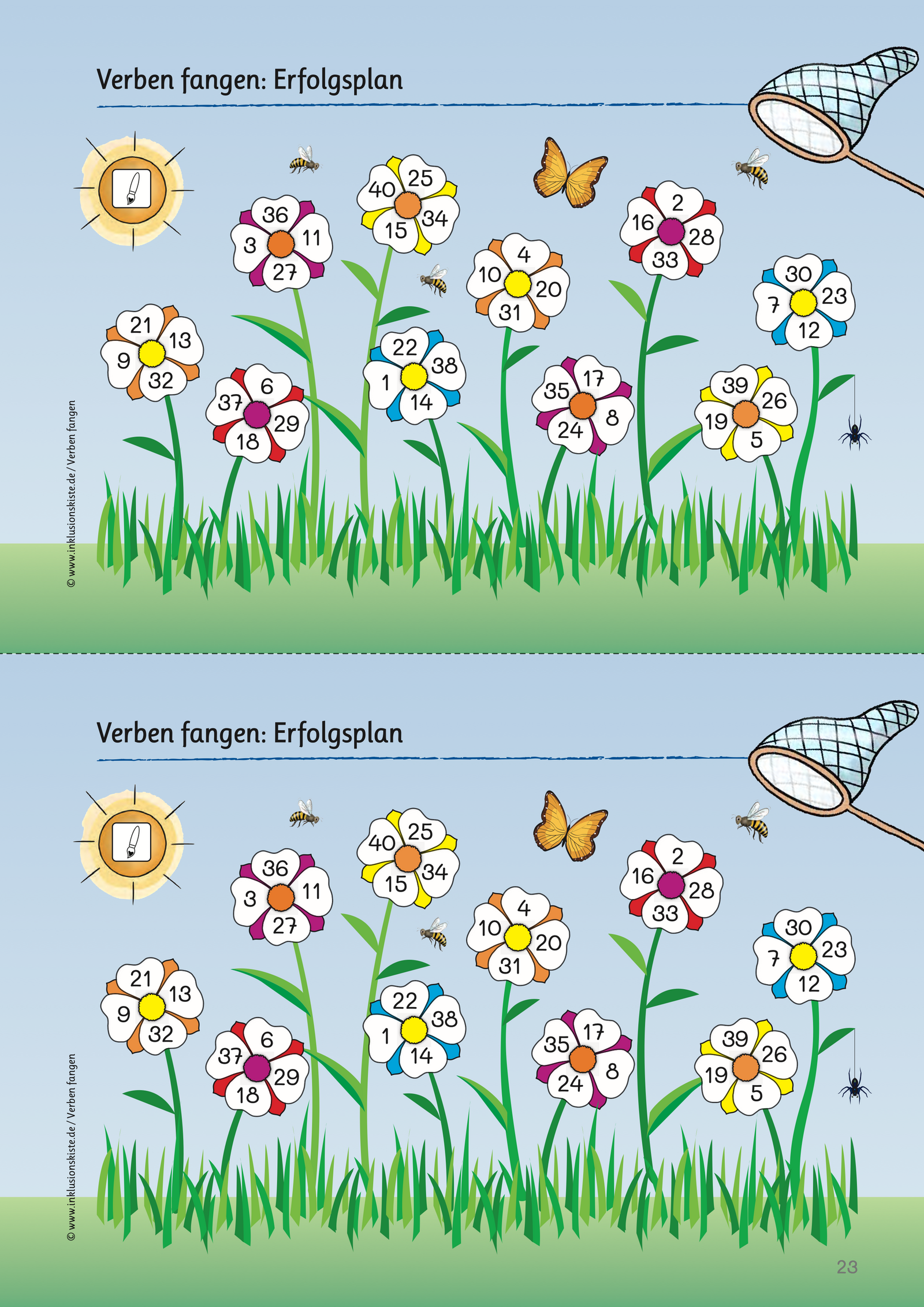 Verben fangen