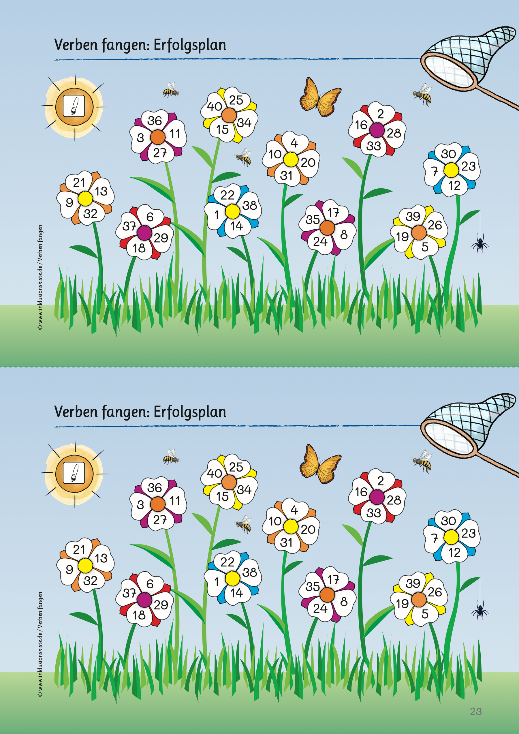 Verben fangen